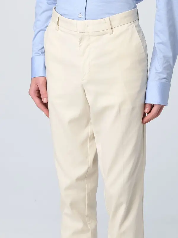 Hugo Boss Logo Casual Pants - White