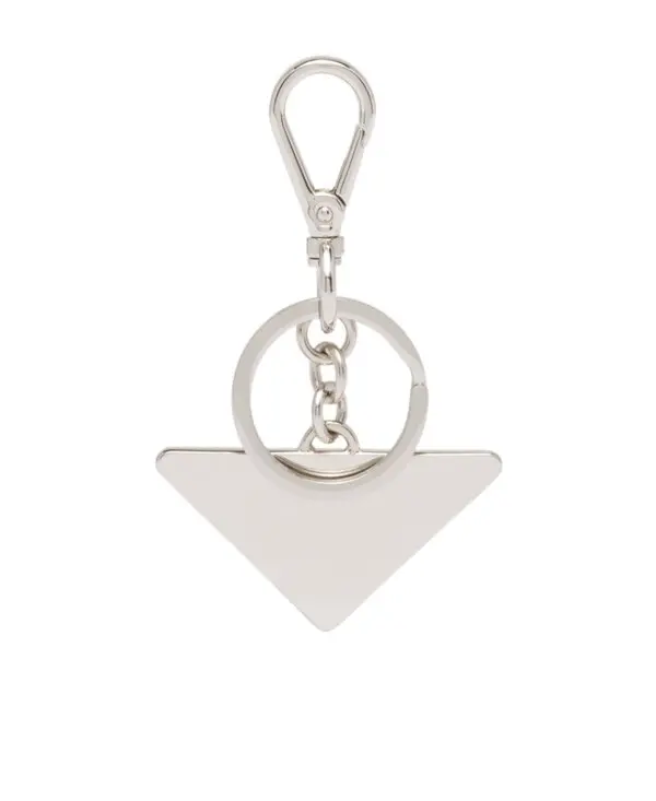 Prada Logo Lettering Keyring