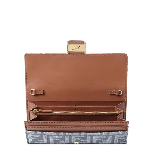 Fendi Chain Logo Wallet