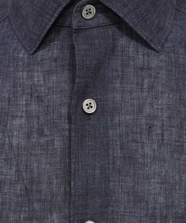 Zegna Long-sleeved Shirt - Gray