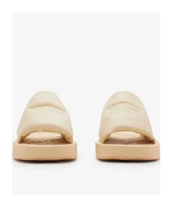 Burberry Equestrian Knight" Padded Slides