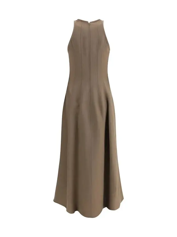 Brunello Cucinelli Sleeveless Crewneck Dress