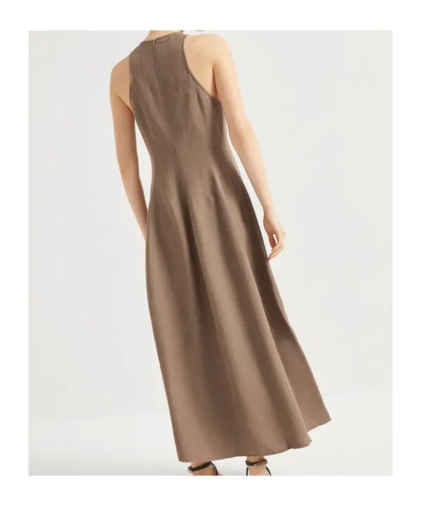 Brunello Cucinelli Sleeveless Crewneck Dress