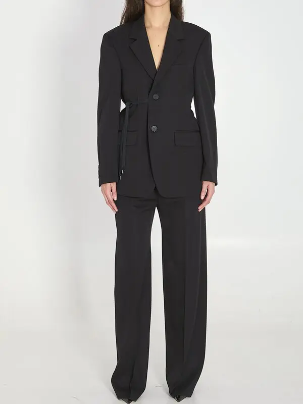 Balenciaga Wrap Tailored Jacket