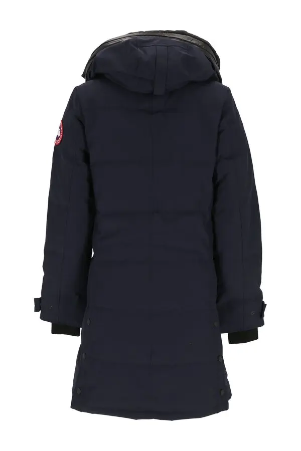 Canada Goose Shelburne Parka With Logo Patch - Blue