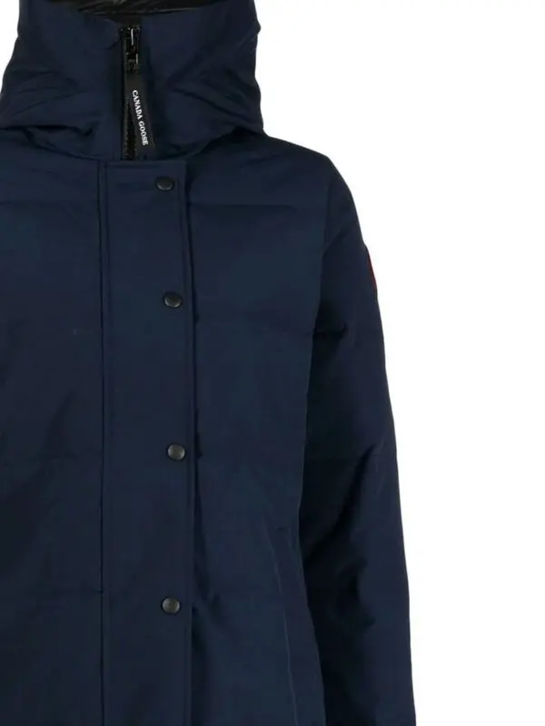 Canada Goose Shelburne Parka With Logo Patch - Blue