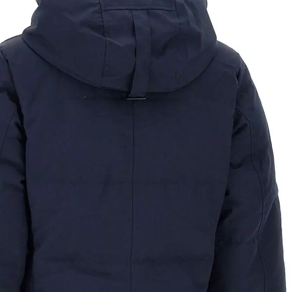 Canada Goose Shelburne Parka With Logo Patch - Blue