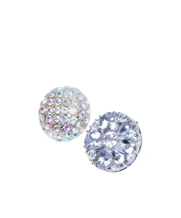 MAISON MARGIELA Embellished Round Earrings