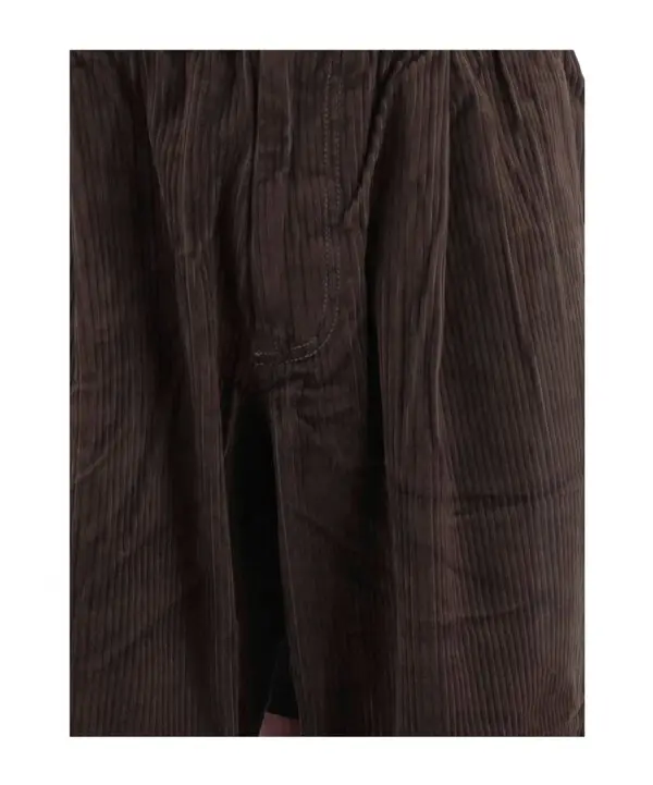 AND WANDER Corduroy Elastic Waist Pants