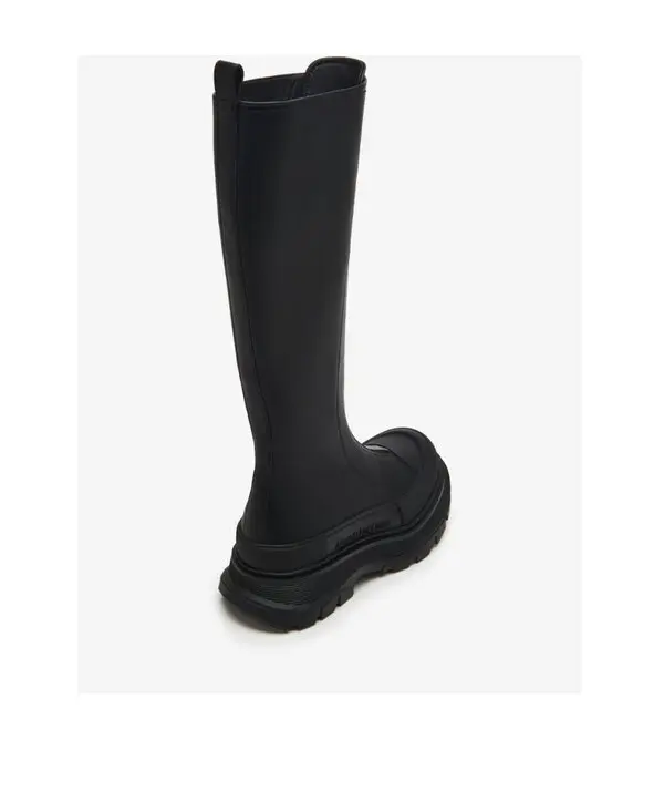 Alexander McQueen Tread Slick Front-zipped Boots
