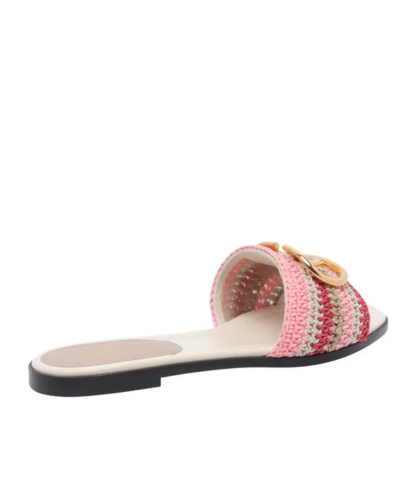 Valentino Garavani Vlogo Signature Slip-on Slides