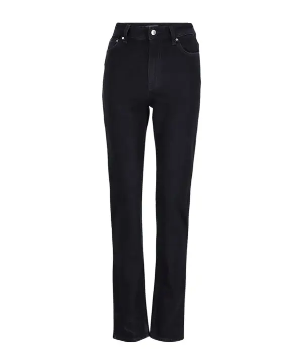 TOTEME Logo-patch Jeans - Black