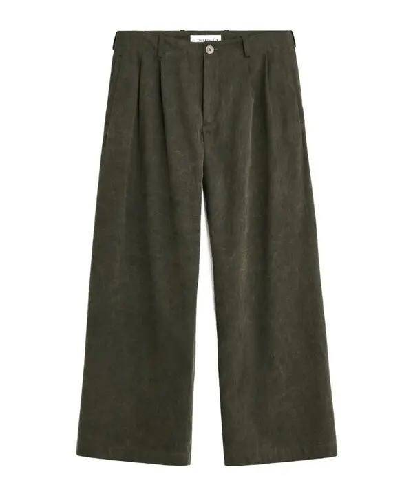 Our Legacy Bridge Relaxed Pleated Pants