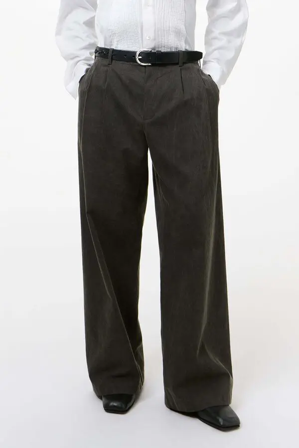 Our Legacy Bridge Relaxed Pleated Pants