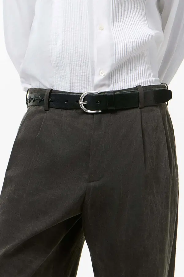 Our Legacy Bridge Relaxed Pleated Pants