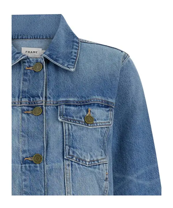 FRAME Long-sleeved Denim Jacket