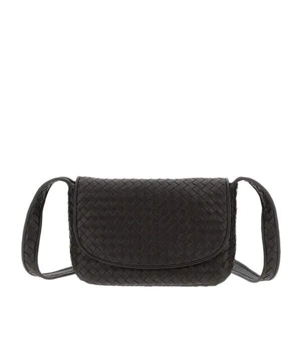 Bottega Veneta Veneto Flap Messenger Bag - Maroon