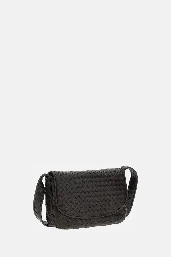 Bottega Veneta Veneto Flap Messenger Bag - Maroon