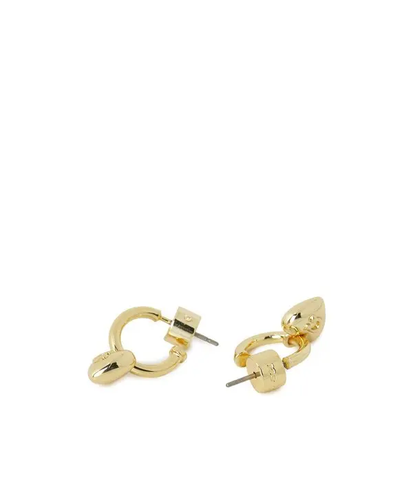 COACH Heart-shaped Drop Earrings