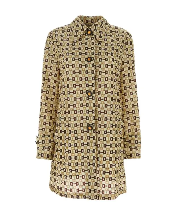 Gucci Graphic Printed Mid-length Coat