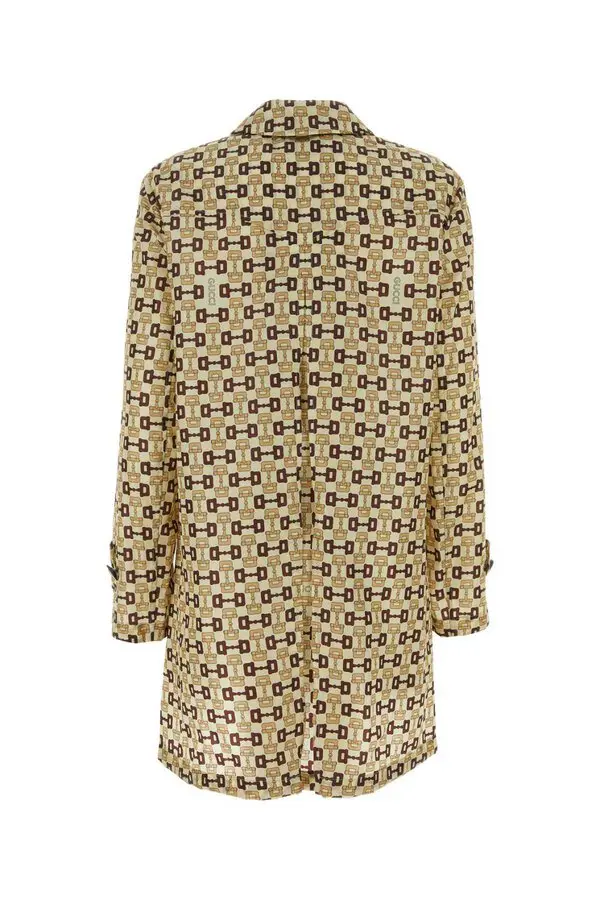 Gucci Graphic Printed Mid-length Coat