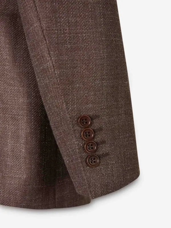 Canali American Straight Single-breasted Blazer