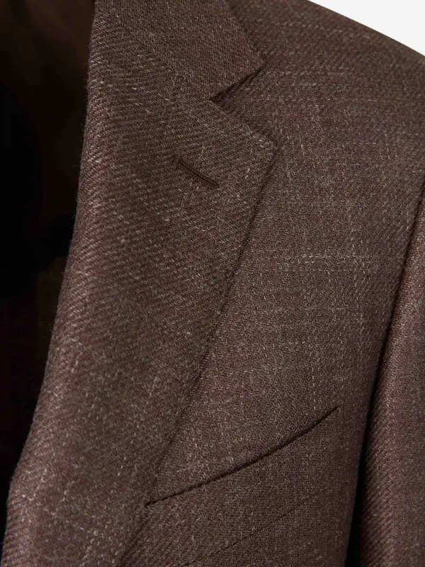 Canali American Straight Single-breasted Blazer