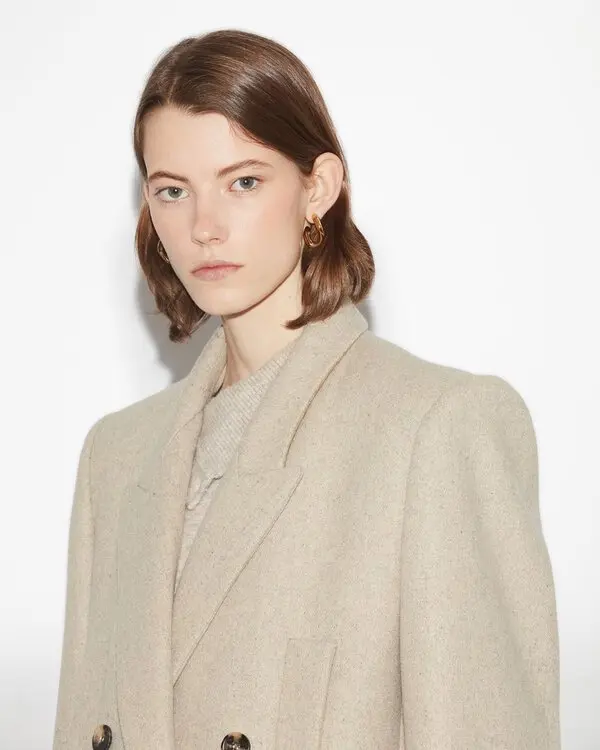 Isabel Marant Étoile Double-breasted Tailored Blazer - Nude