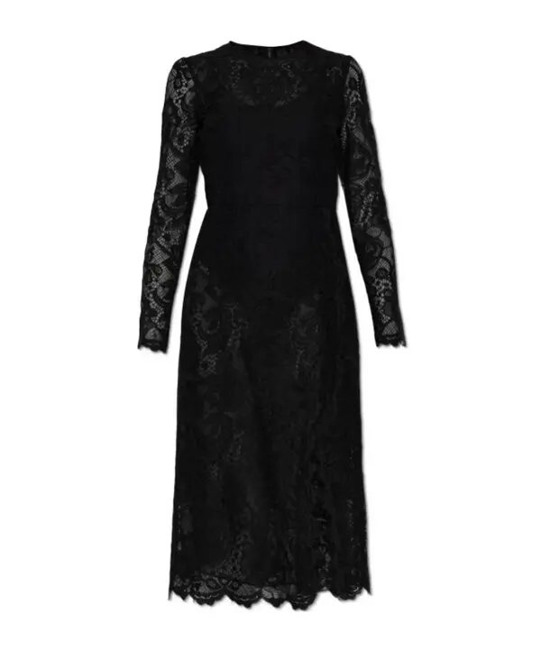 Dolce & Gabbana Lace Midi Dress