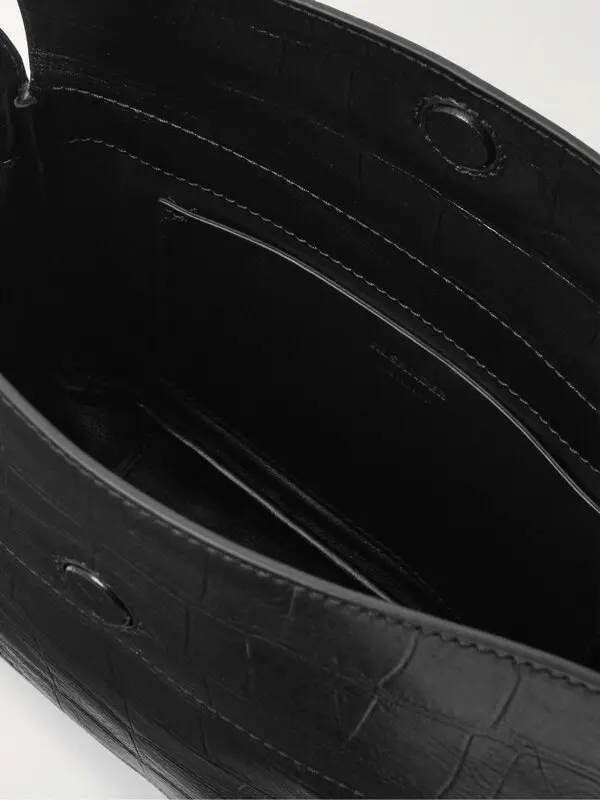 JIL SANDER Embossed Messenger Bag