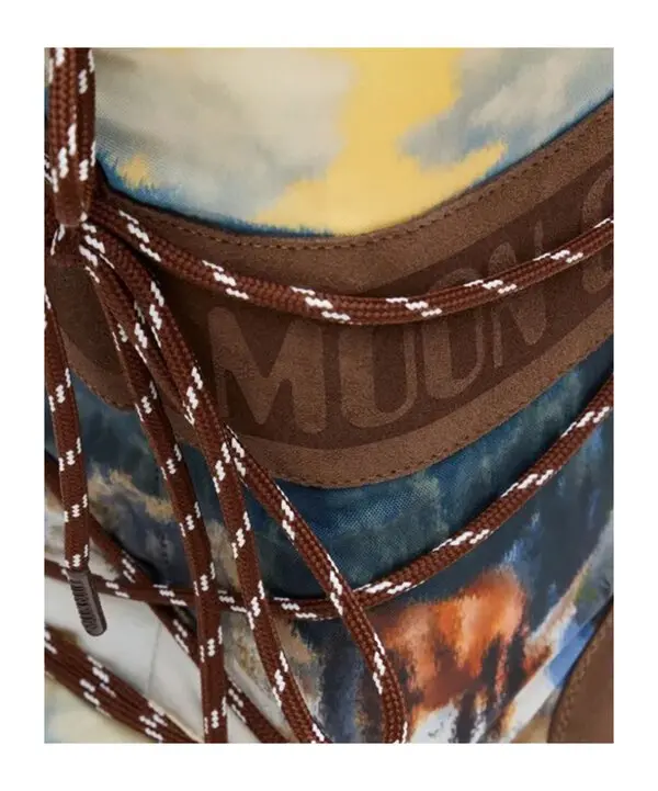 Moon Boot Icon Postcard Lace Up Snow Boots - Cocoa
