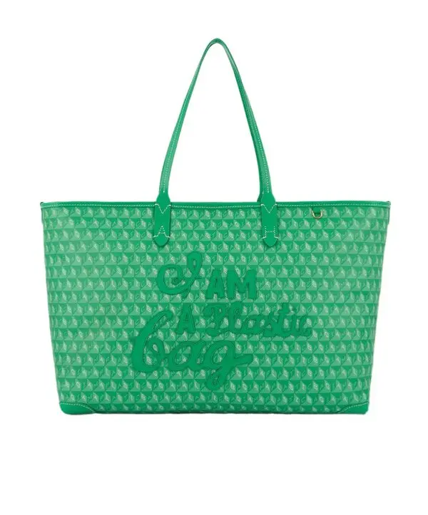 ANYA HINDMARCH Logo Tote Bag - Green