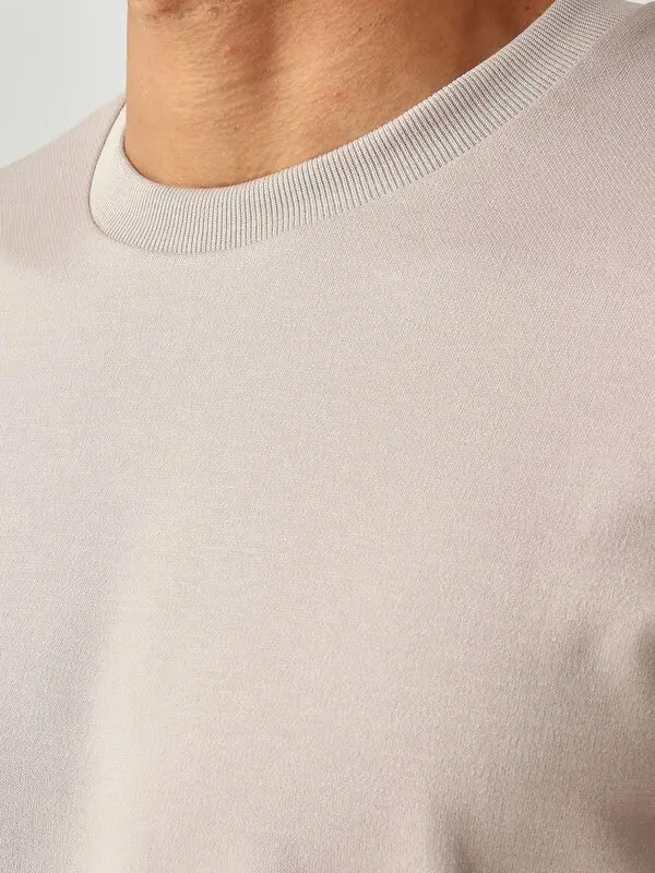 Herno Short-sleeved Crewneck T-shirt - Pink