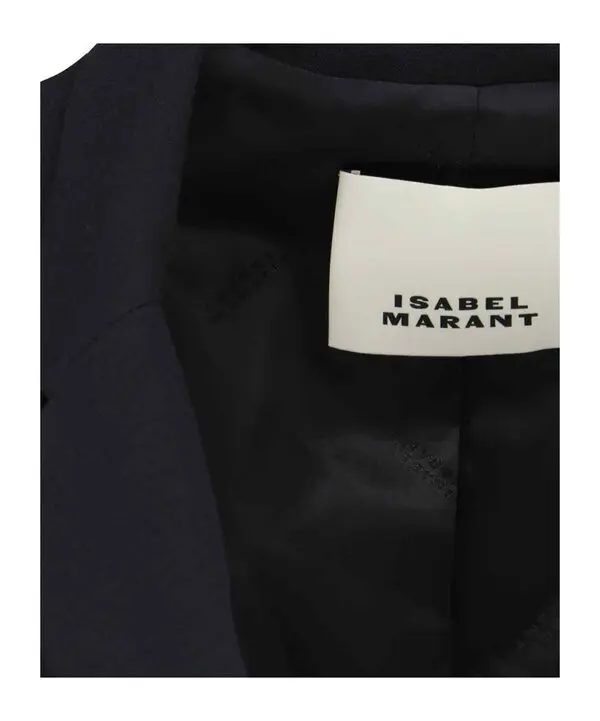 Isabel Marant Étoile Single Breasted Tailored Blazer - Black
