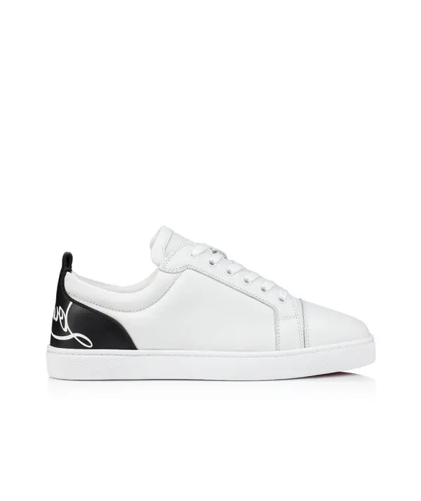 CHRISTIAN LOUBOUTIN Low-top Sneakers With Strap Detail - White