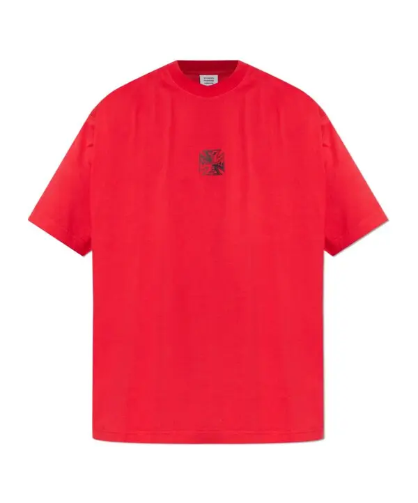 Vetements Graphic Logo Crewneck T-shirt