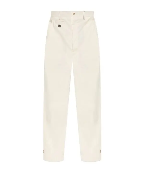 Dolce & Gabbana Logo Plaque Straight-leg Trousers