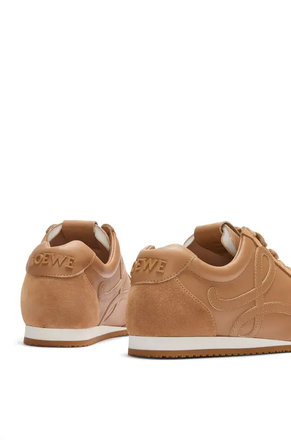 Loewe Ballet Runner 2.0 Soft Calfskin Sneakers - Cinnamon