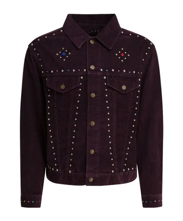 Needles Embellished Corduroy Single-breasted Jacket