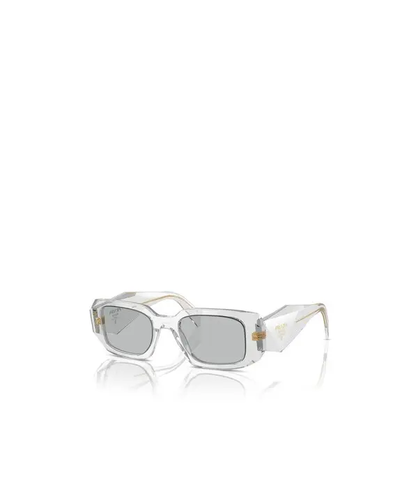 Prada Rectangular Frame Sunglasses - Gray