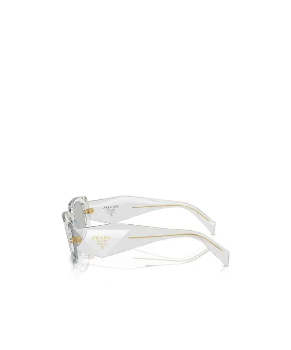 Prada Rectangular Frame Sunglasses - Gray