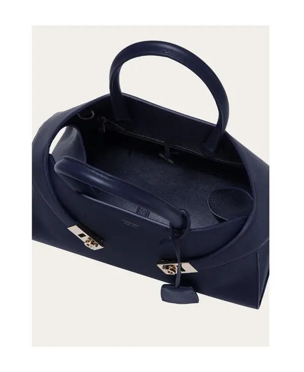 FERRAGAMO Hug Small Tote Bag - Blue