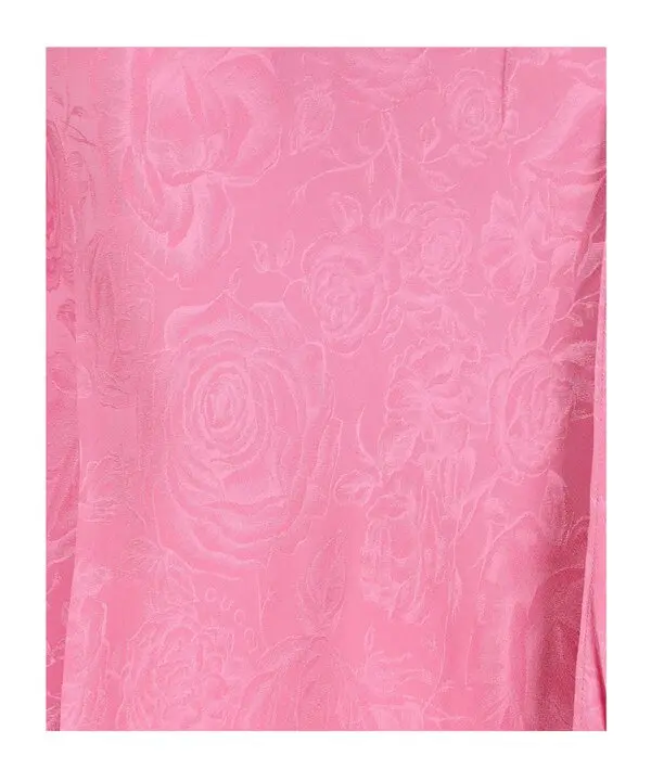 Gucci Ribbon Twill Shirt With Puff Sleeves