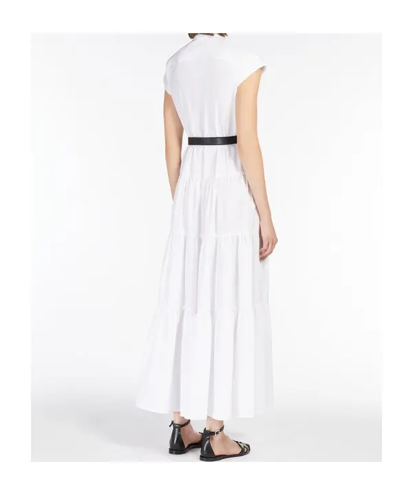 Max Mara Bairo Belted Sleeveless Maxi Dress