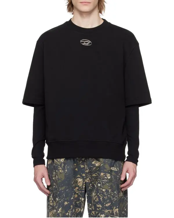 DIESEL® Oval-d Half-sleeved T-shirt