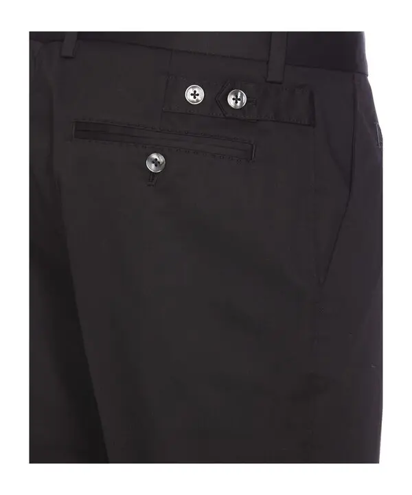 Dolce & Gabbana Pleated Crease Pants - Black