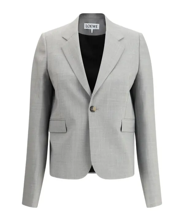 Loewe Single-breasted Tailored Blazer
