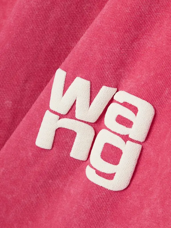 Alexander Wang Round Neck Short Sleeve T-shirt