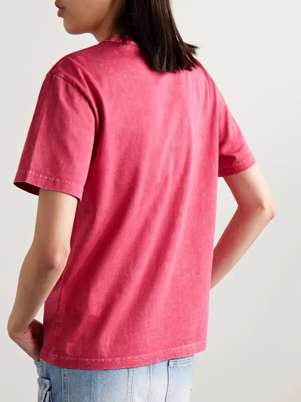 Alexander Wang Round Neck Short Sleeve T-shirt