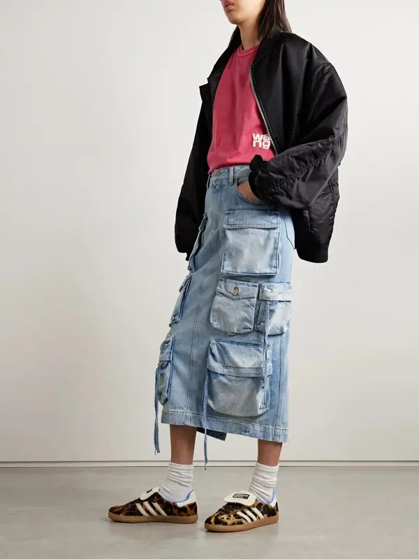 Alexander Wang Round Neck Short Sleeve T-shirt